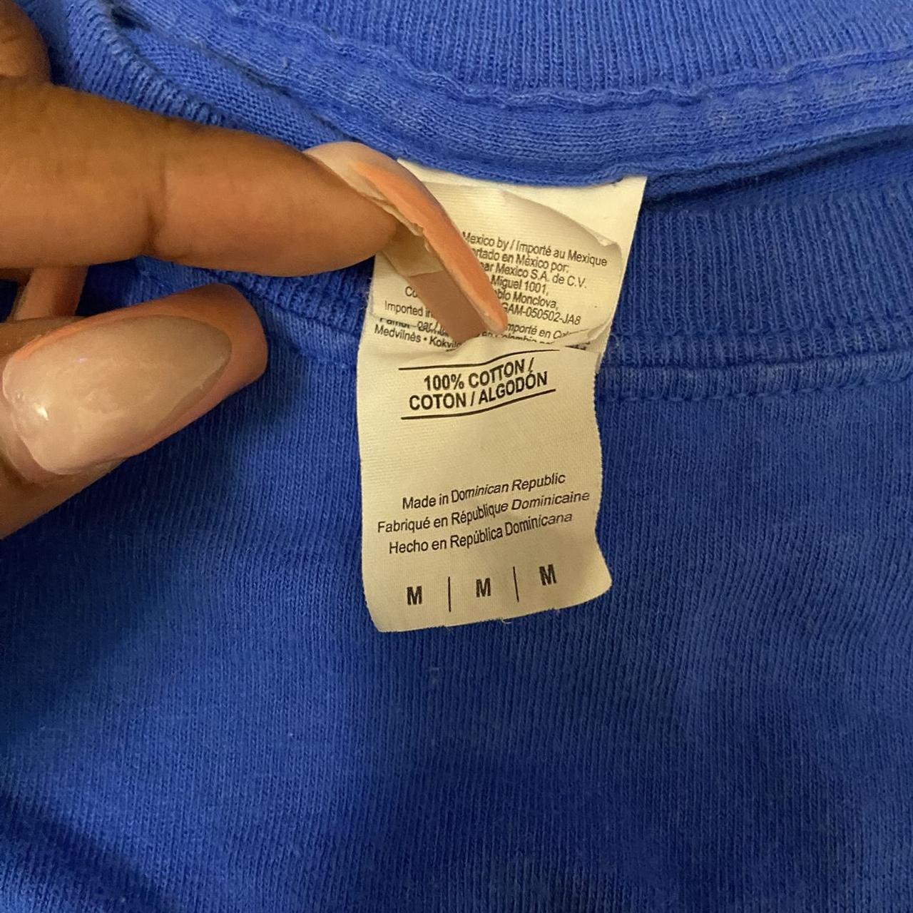 “African Booty Scratcher” Royal Blue t shirt from... - Depop