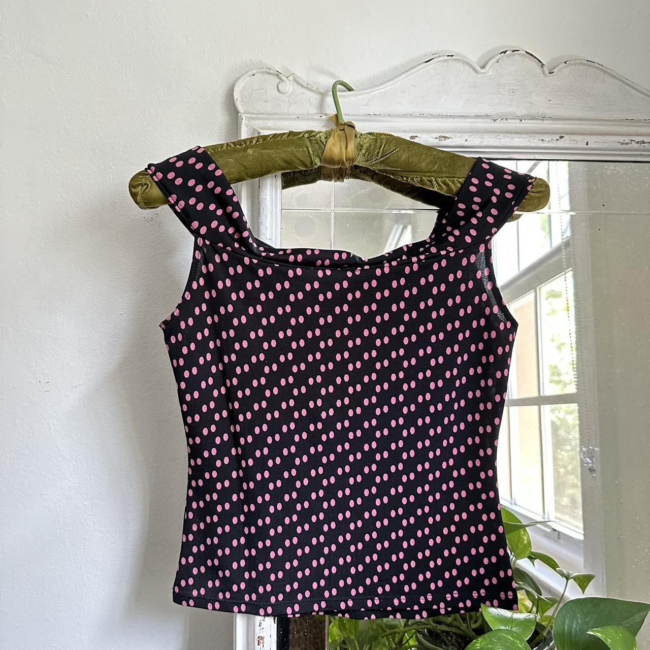 Vintage Off The Shoulder Tank Top Size Small Y2K... - Depop