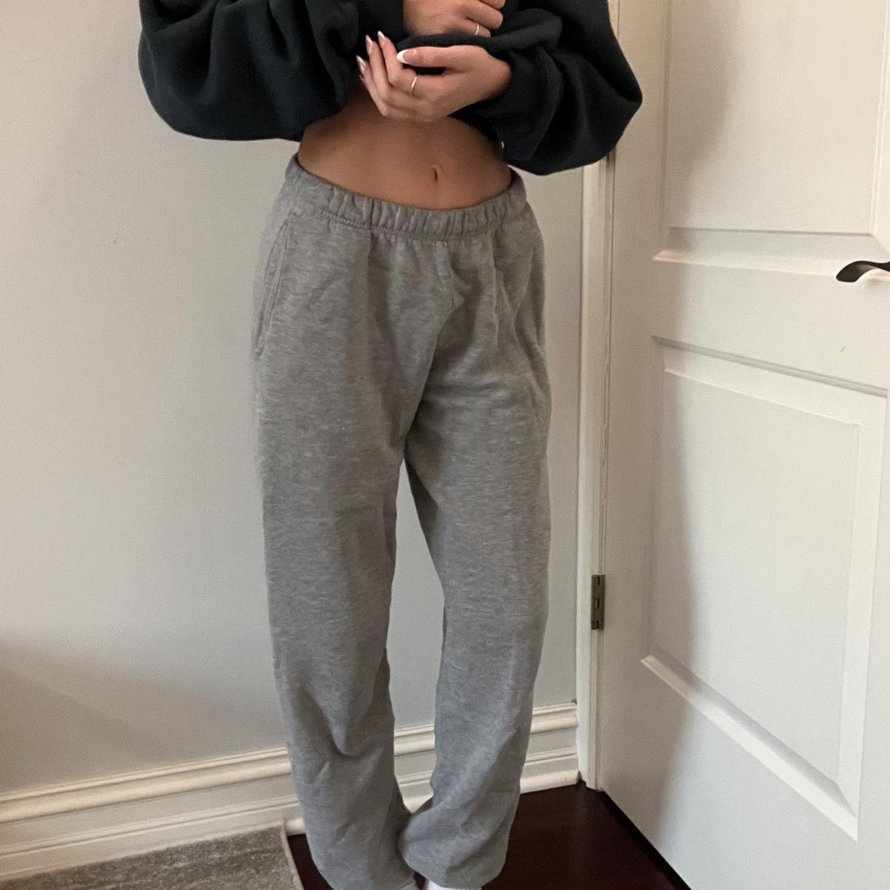 LA apparel sweatpants for reference i am a small in... - Depop