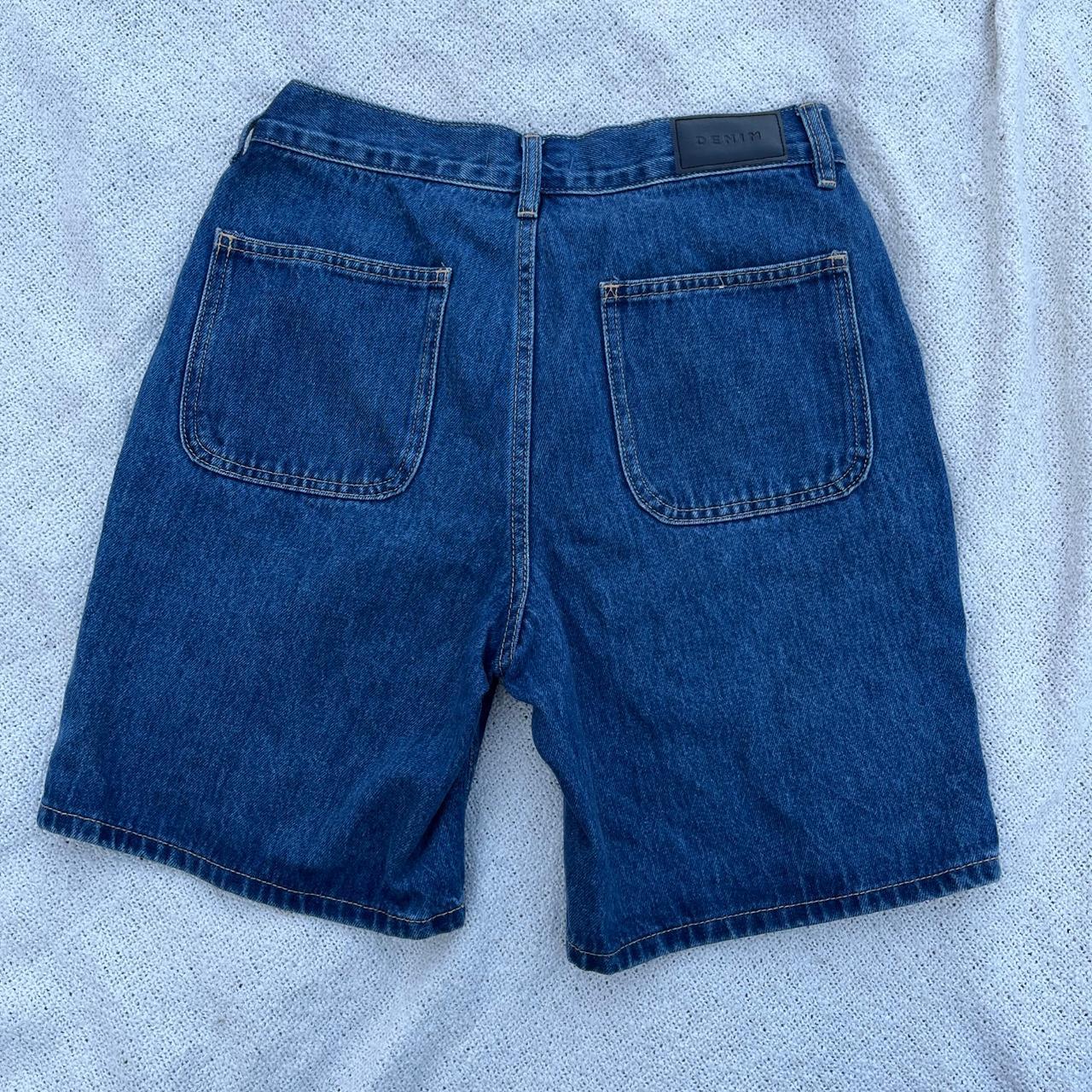 Glassons dark wash denim jorts - size 8 - no... | Depop