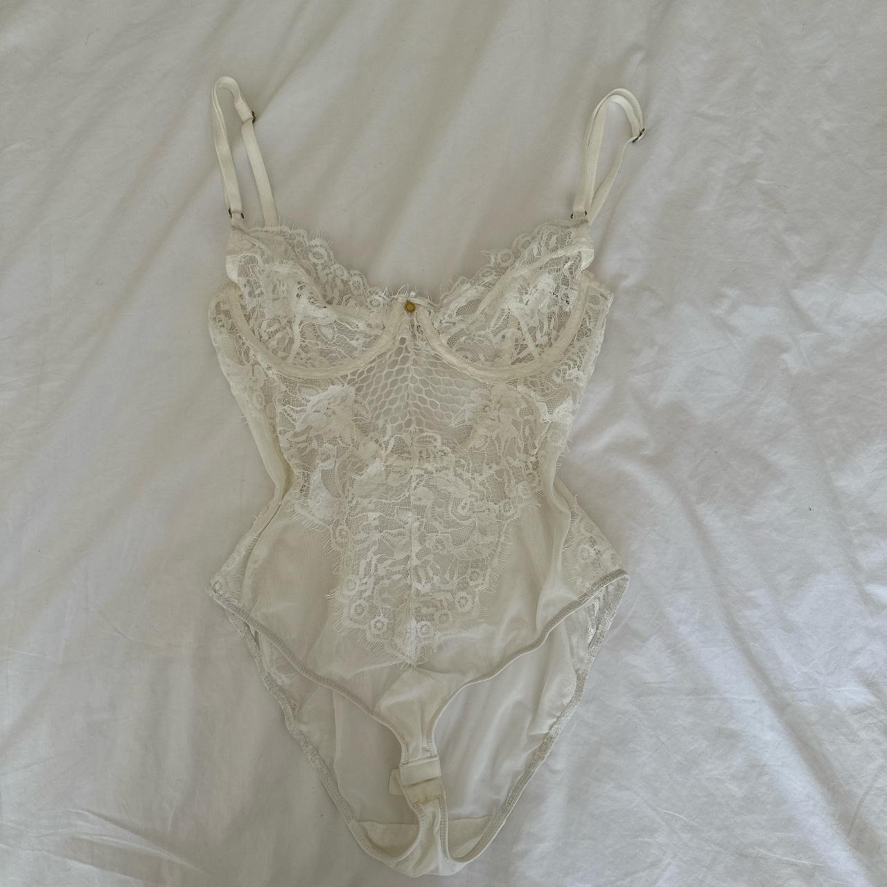 Gooseberry intimates bodysuit in size, medium in... - Depop