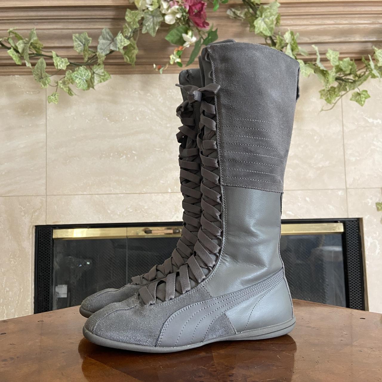 🥊Puma Boots🥊 Y2K Puma wrestling boxing boots. All... - Depop