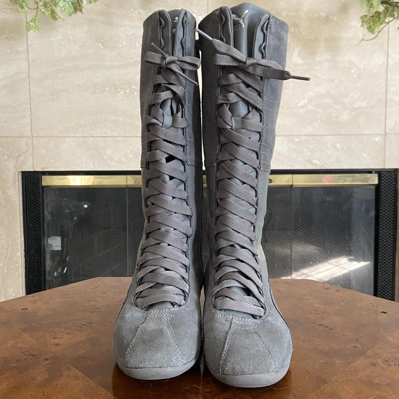 🥊Puma Boots🥊 Y2K Puma wrestling boxing boots. All... - Depop