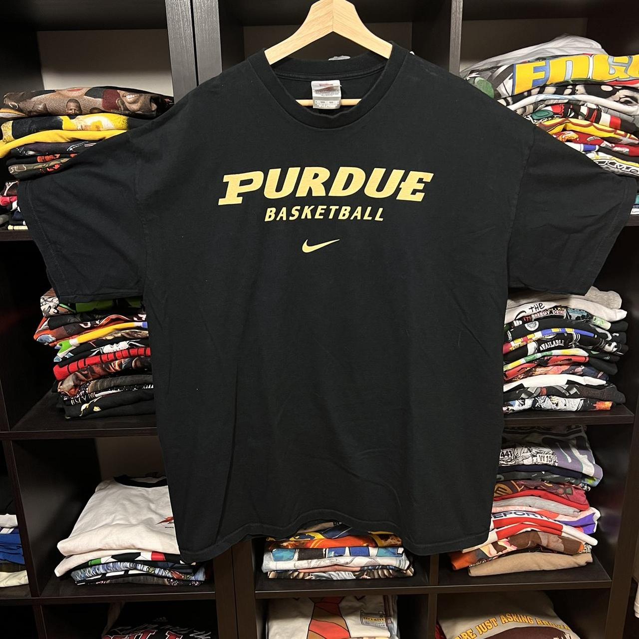 Vintage Nike Purdue Basketball Shirt 2XL Vintage... - Depop