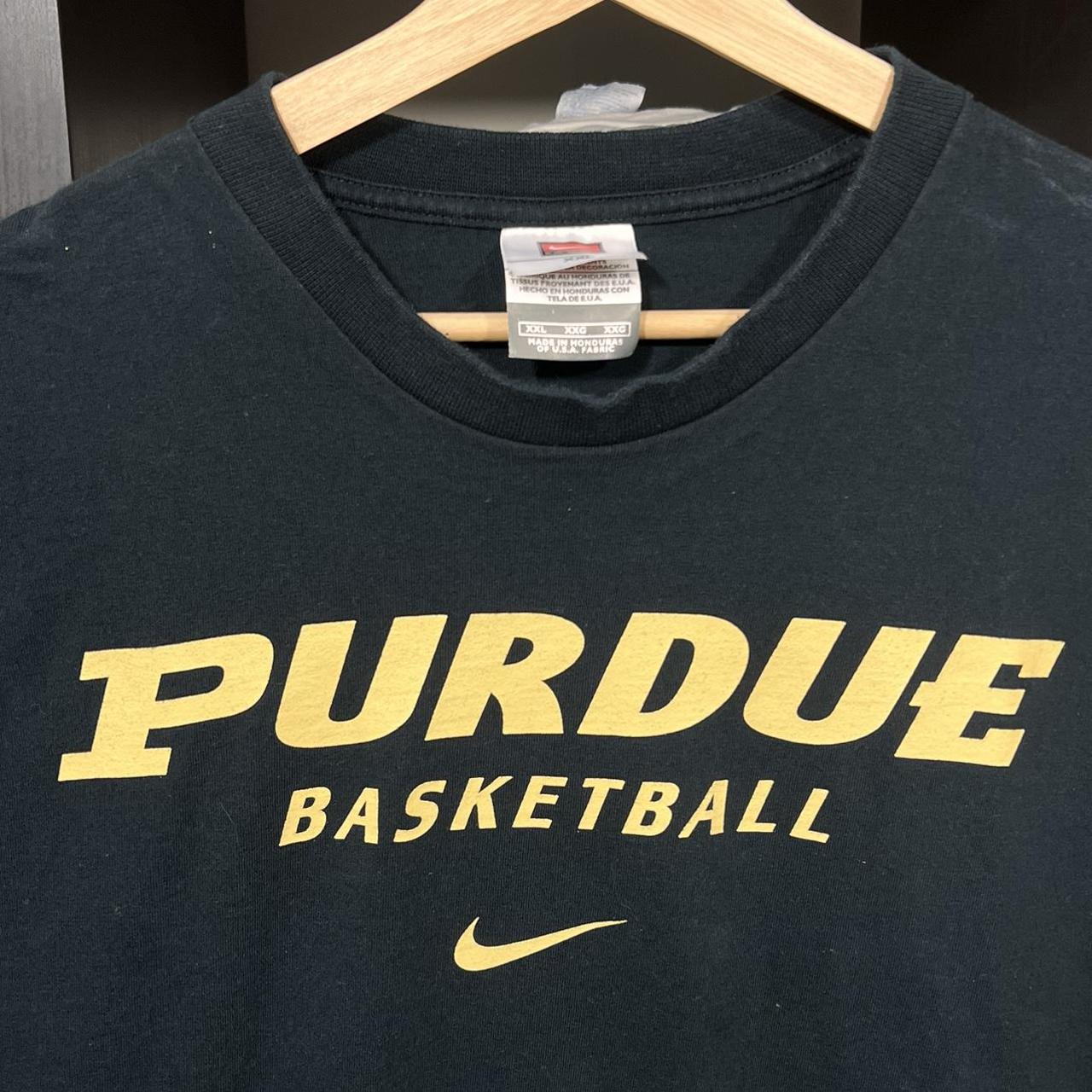 Vintage Nike Purdue Basketball Shirt 2XL Vintage... - Depop