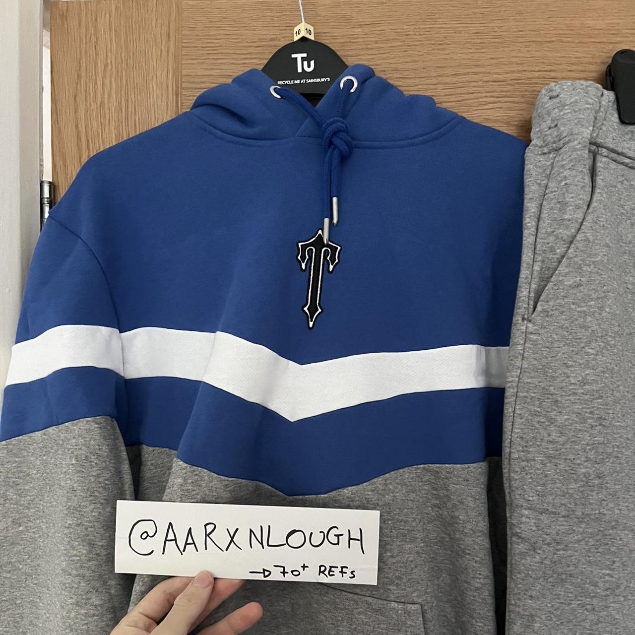 TRAPSTAR TRACKSUIT / V STRIPE / FULL SET SWEATSHIRT... - Depop