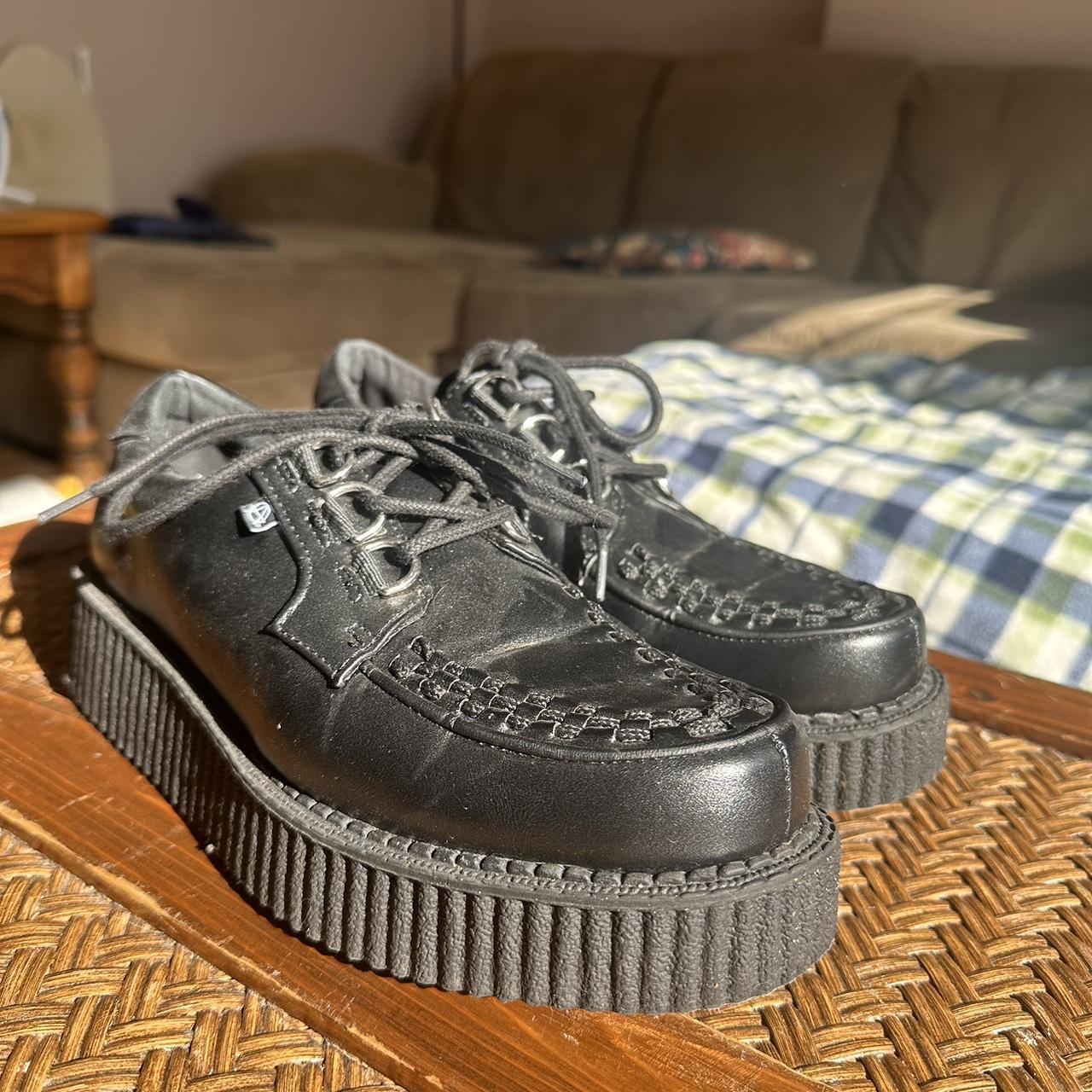 Anarchic by T.U.K. creepers in almost brand new... - Depop
