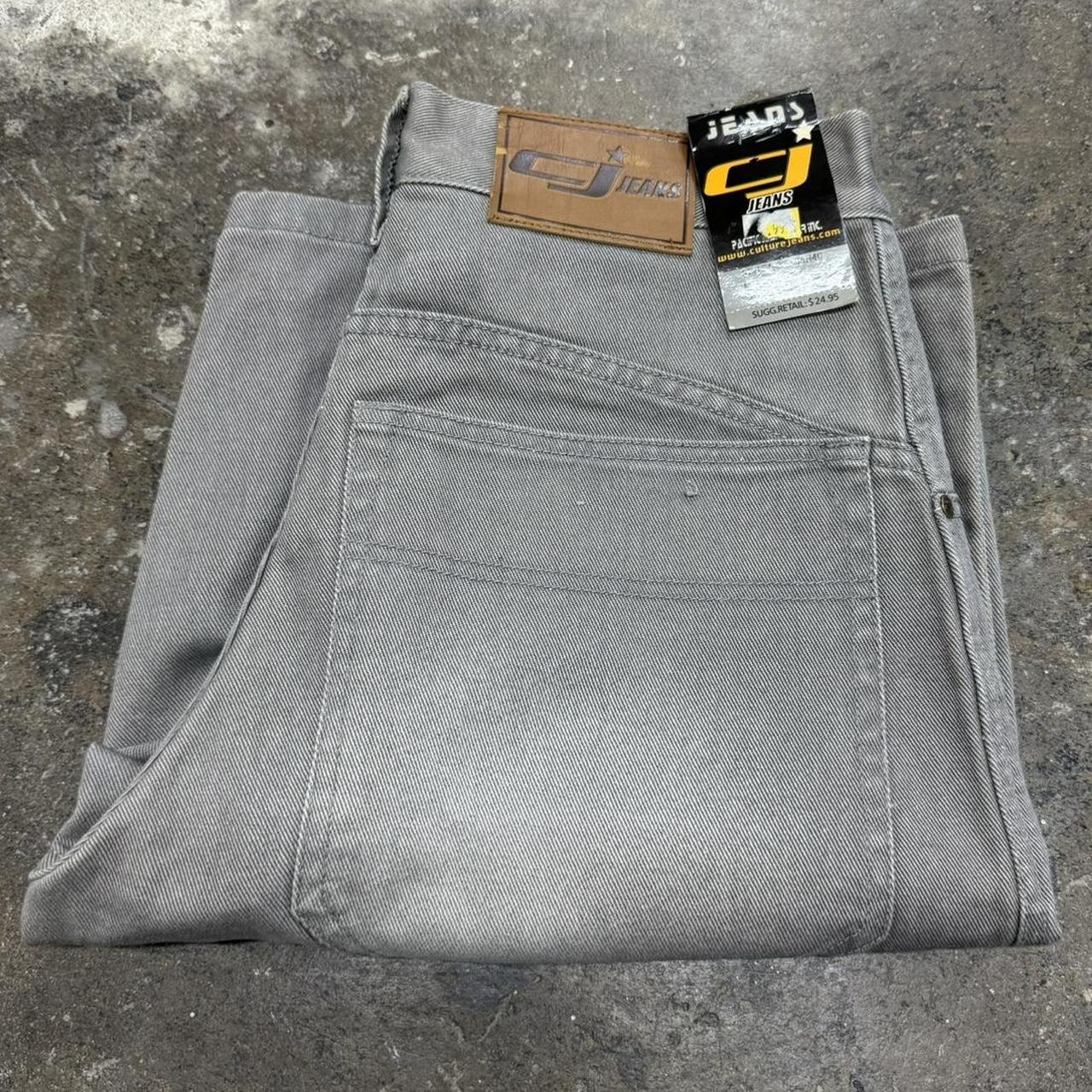 Vintage Y2K Deadstock CJ Jeans Oversized Pocket... - Depop
