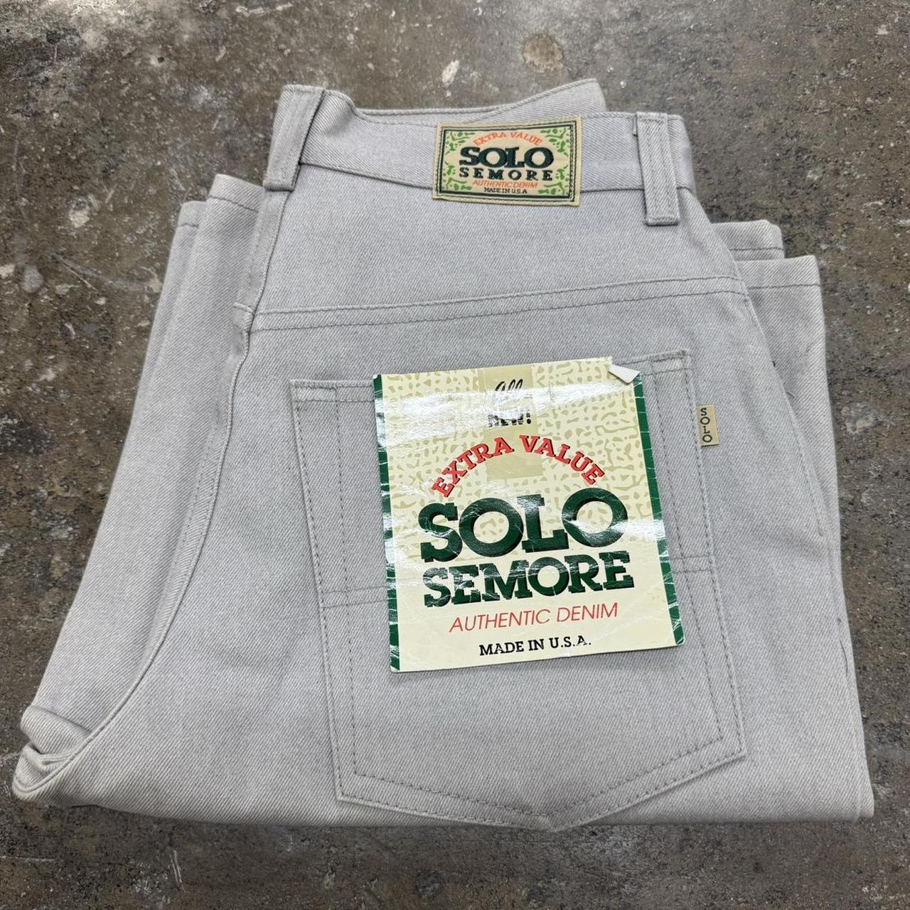 Vintage 90s Solo Semore Baggy Wide Leg Loose Fit... - Depop