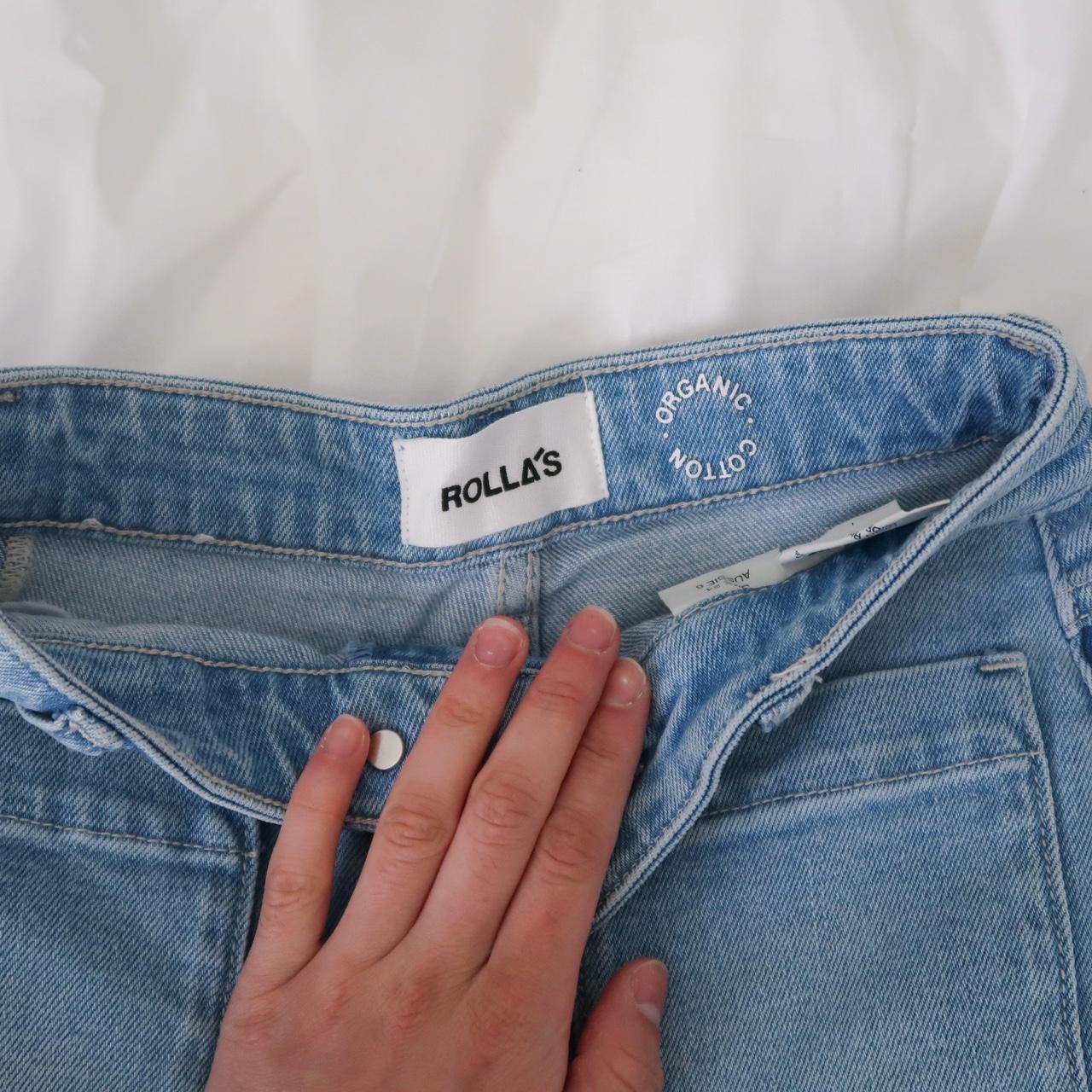 Rolla's Women's Blue Jeans | Depop