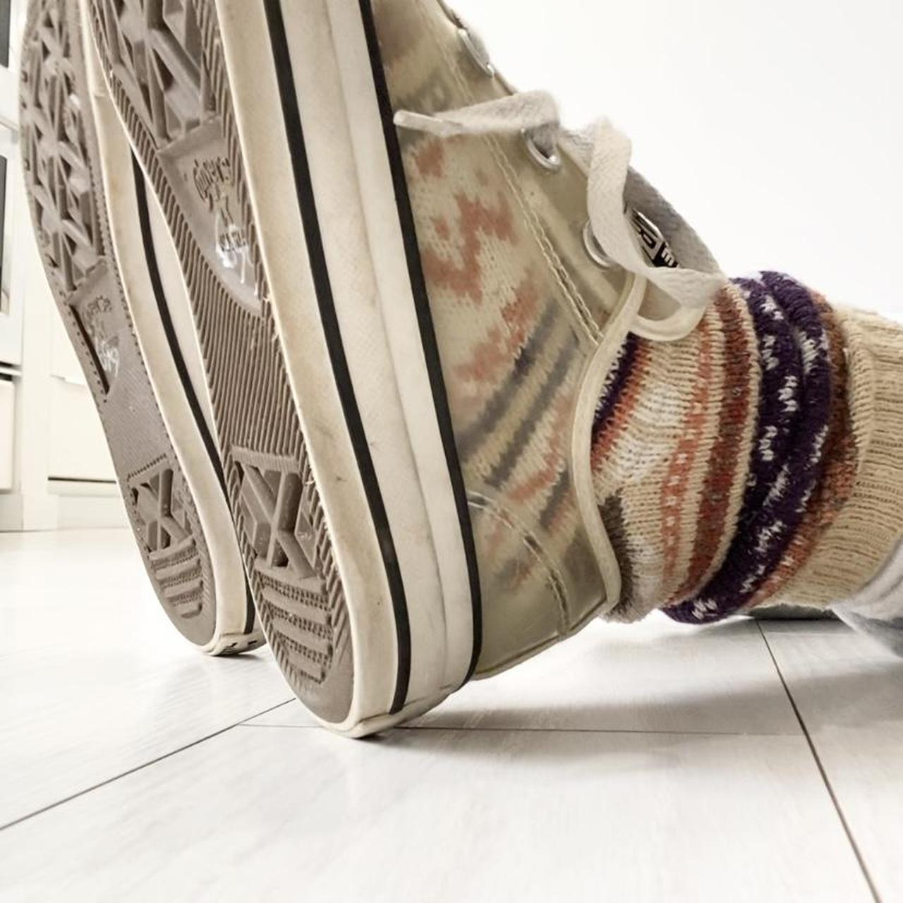 Clear jelly converse Low top rubber chucks Plastic... - Depop