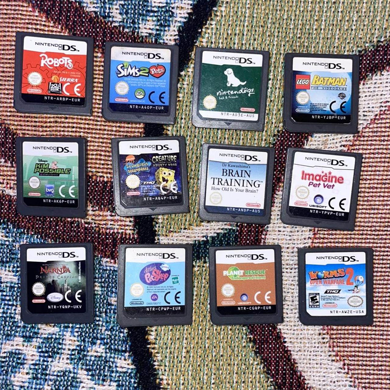 Nintendo DS, DSi, 3DS game cartridges, no boxes... - Depop