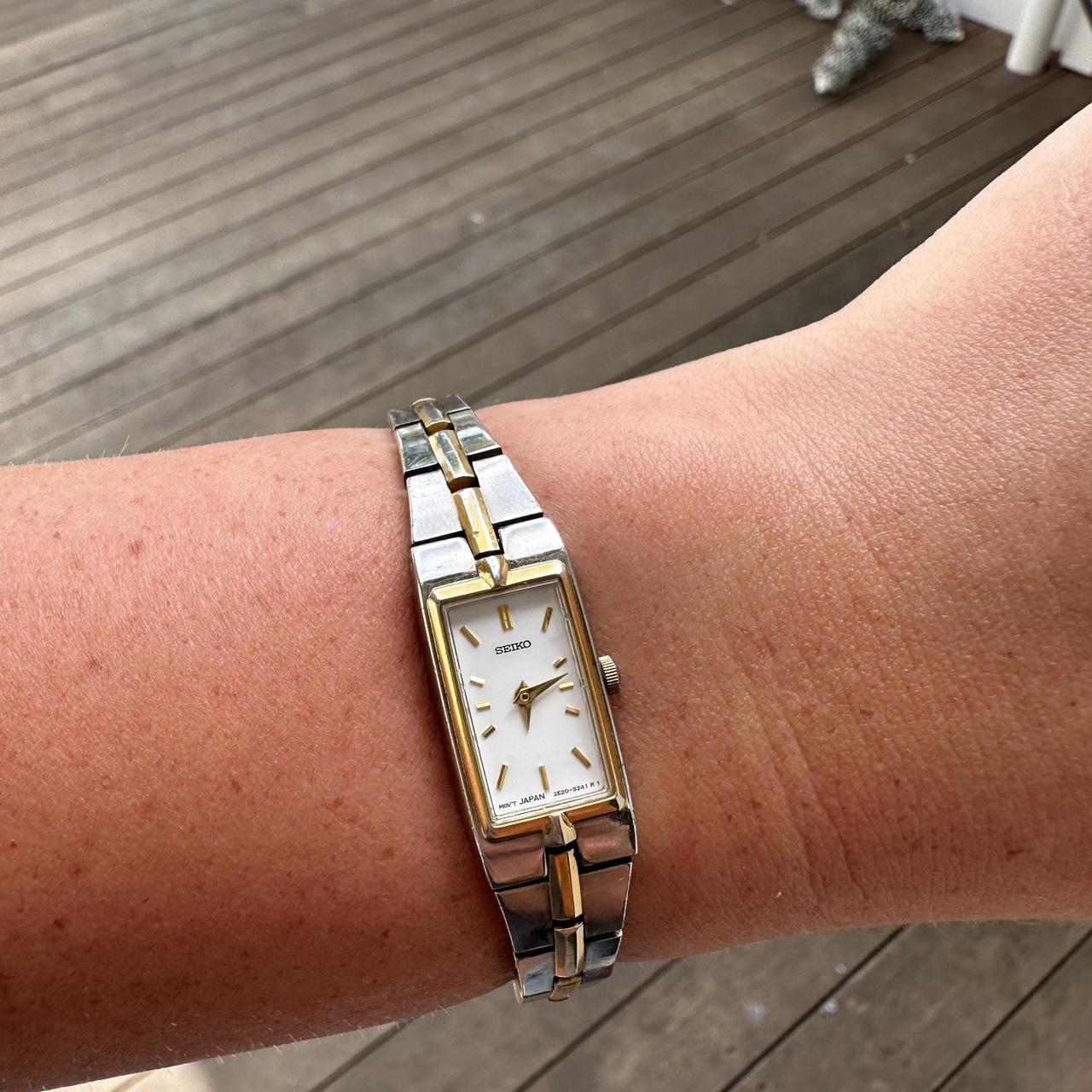 Vintage petite seiko Mixed metal Beautiful watch... - Depop