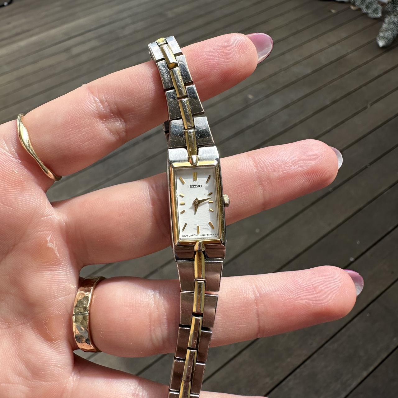 Vintage petite seiko Mixed metal Beautiful watch... - Depop