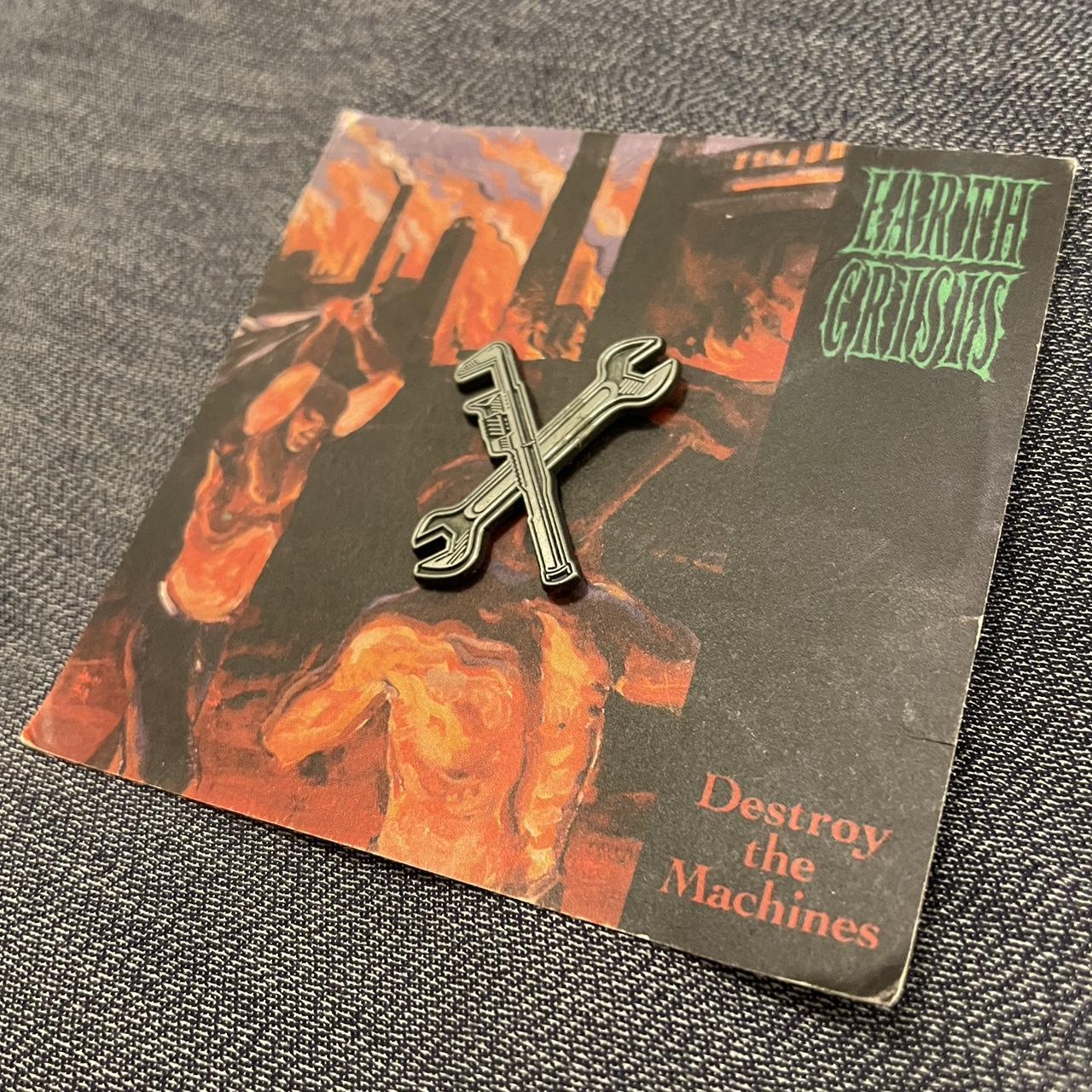 Earth Crisis pin. Very limited numbers made. - Depop