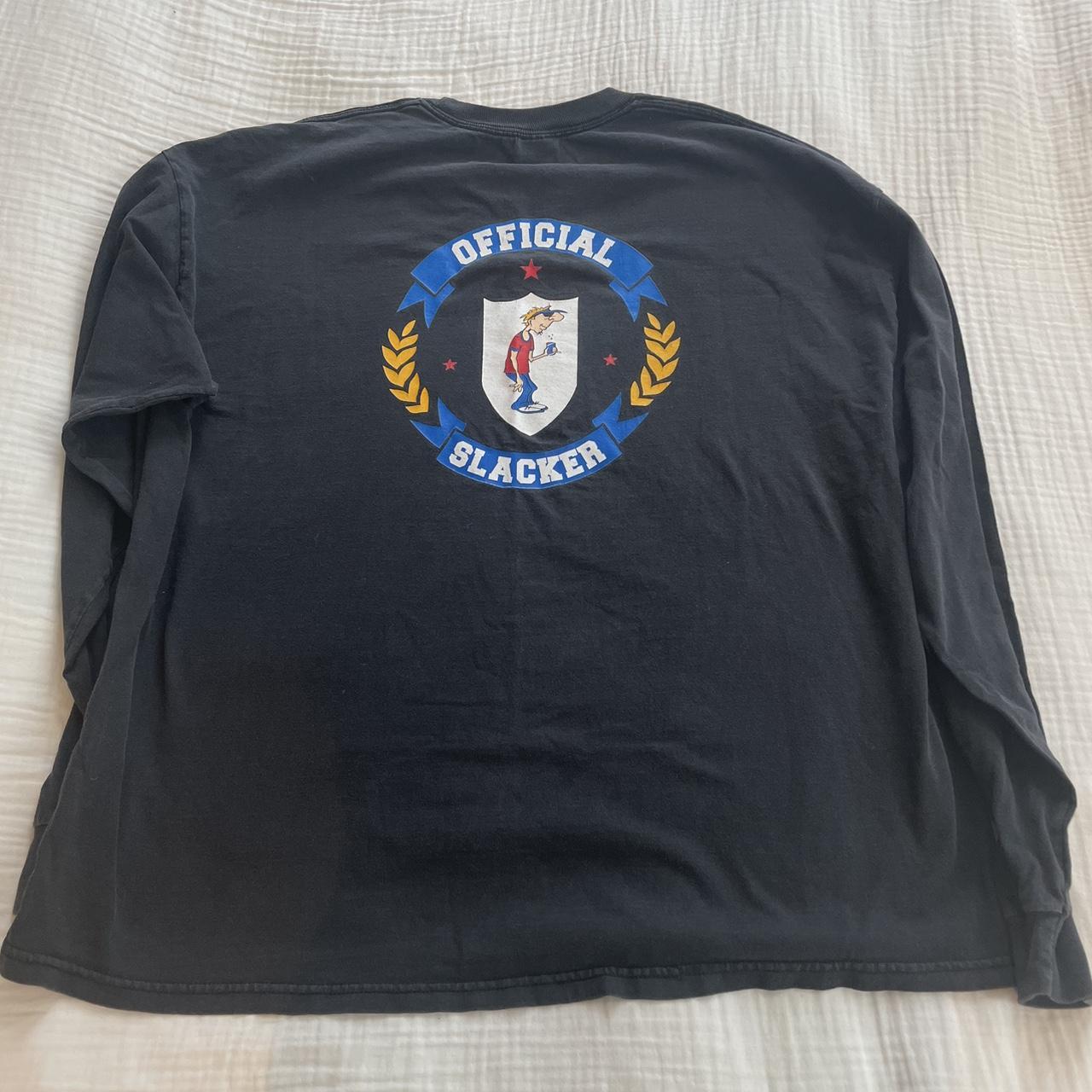 “Official Slacker” bar long sleeve t-shirt... - Depop