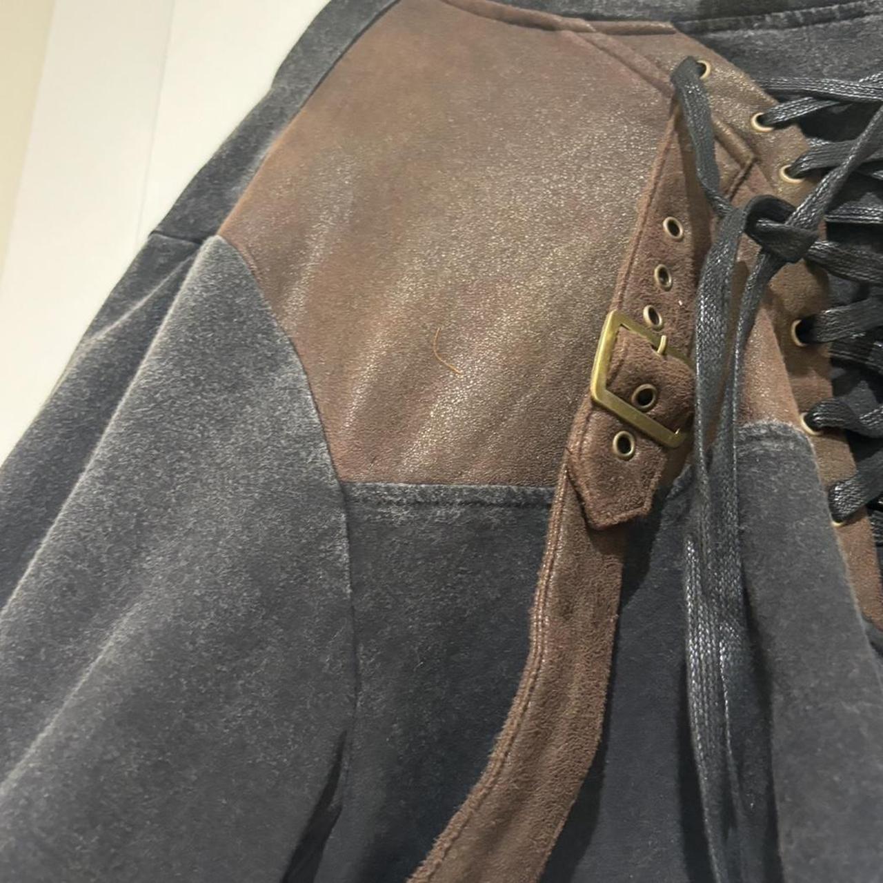 Pirate esque cropped shirt great for costumes or... - Depop