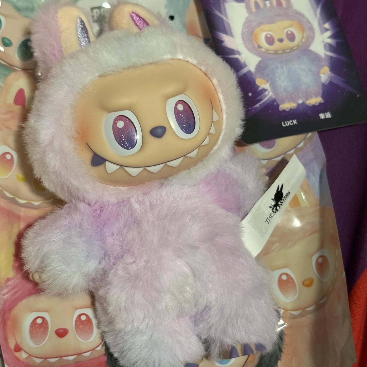 Purple Luck Big Into Energy Labubu. 100% Authentic... | Depop