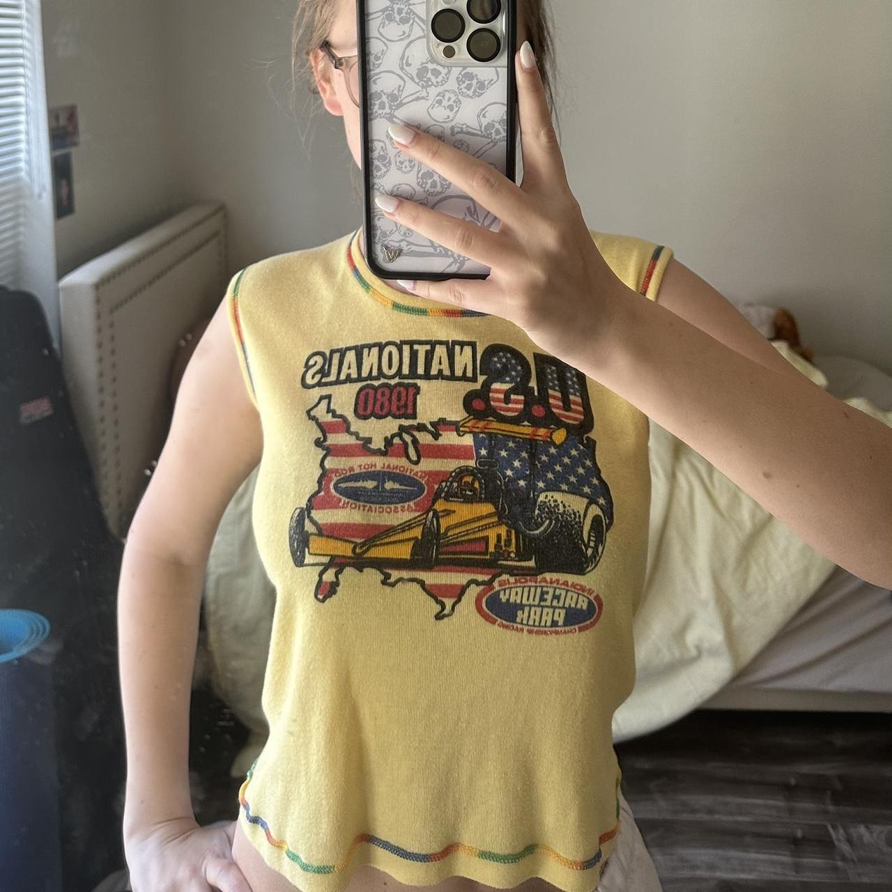 Hysteric Glamour Women's multi Vest | Depop