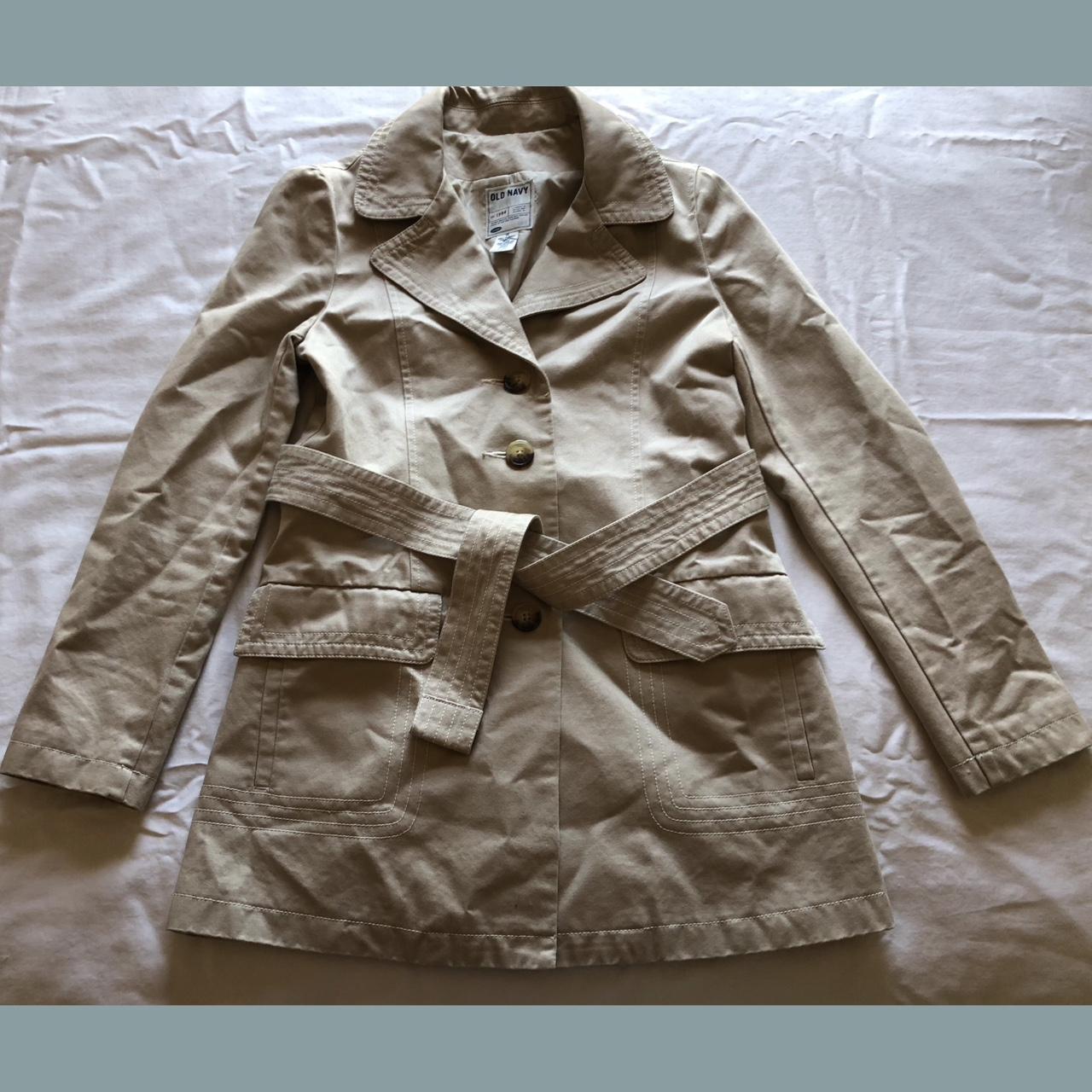 TAN OVERCOAT tan colored overcoat//large... - Depop