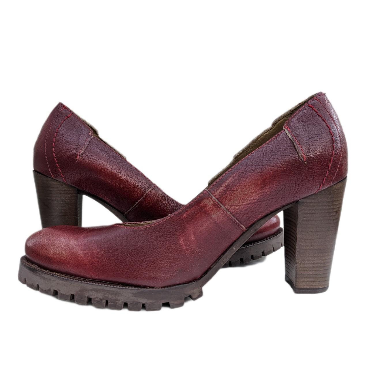 Leather high heels Stunning Dkode shoes heels... - Depop