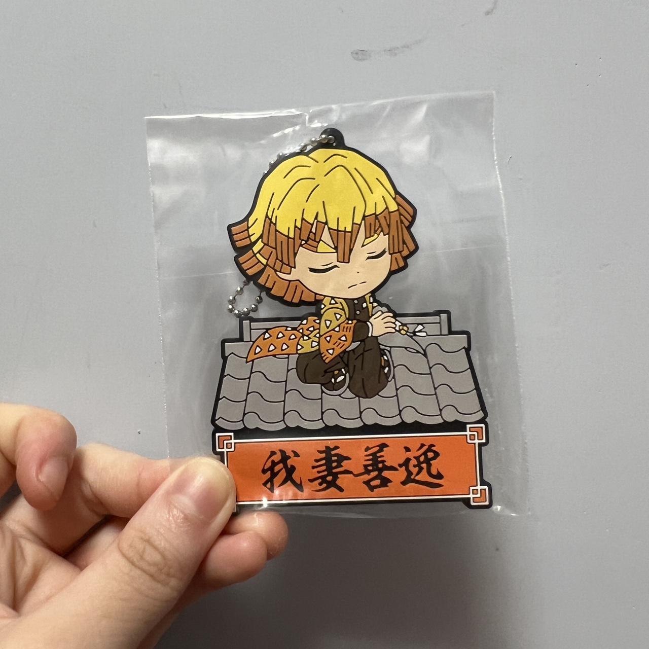 Demon Slayer Zenitsu Keychain - Sent from Hong... - Depop