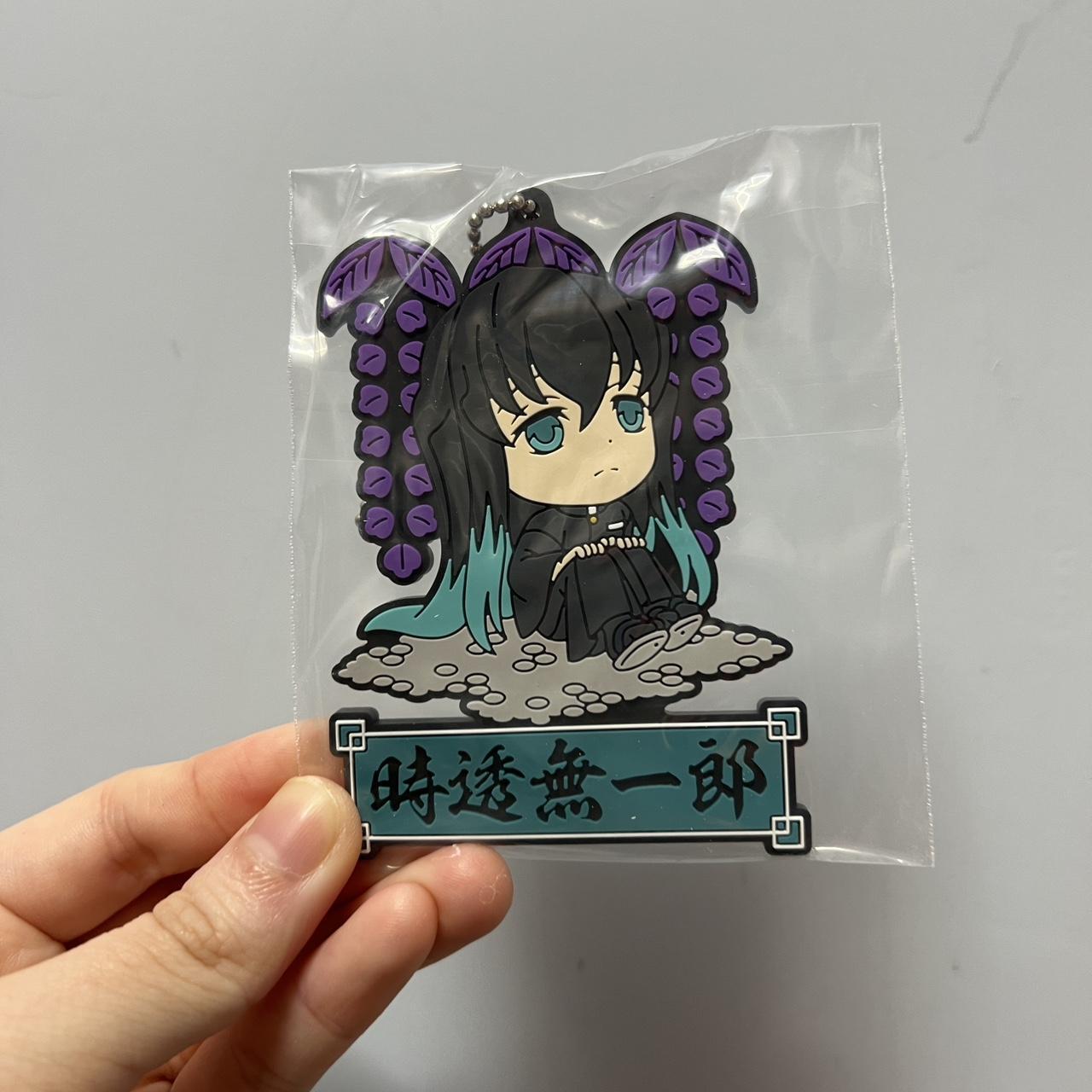Demon Slayer Tokito Keychain - Sent from Hong Kong -... - Depop