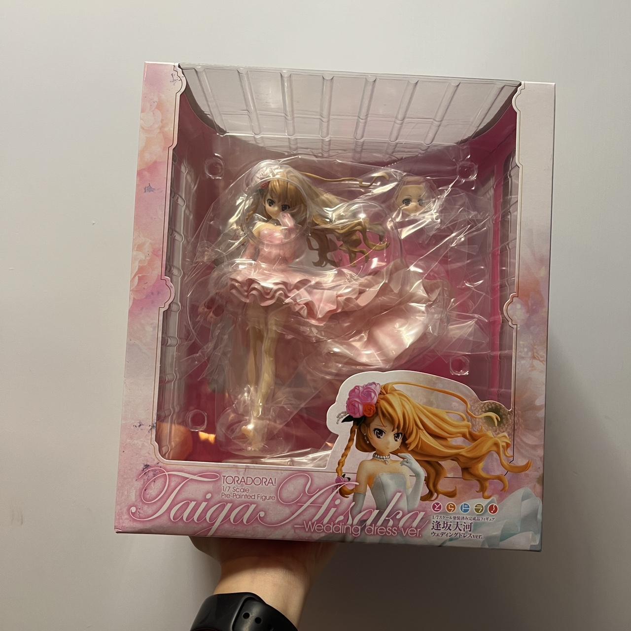 Toradora! Taiga Aisaka Wedding Dress 1/7 Pink Pearl... - Depop