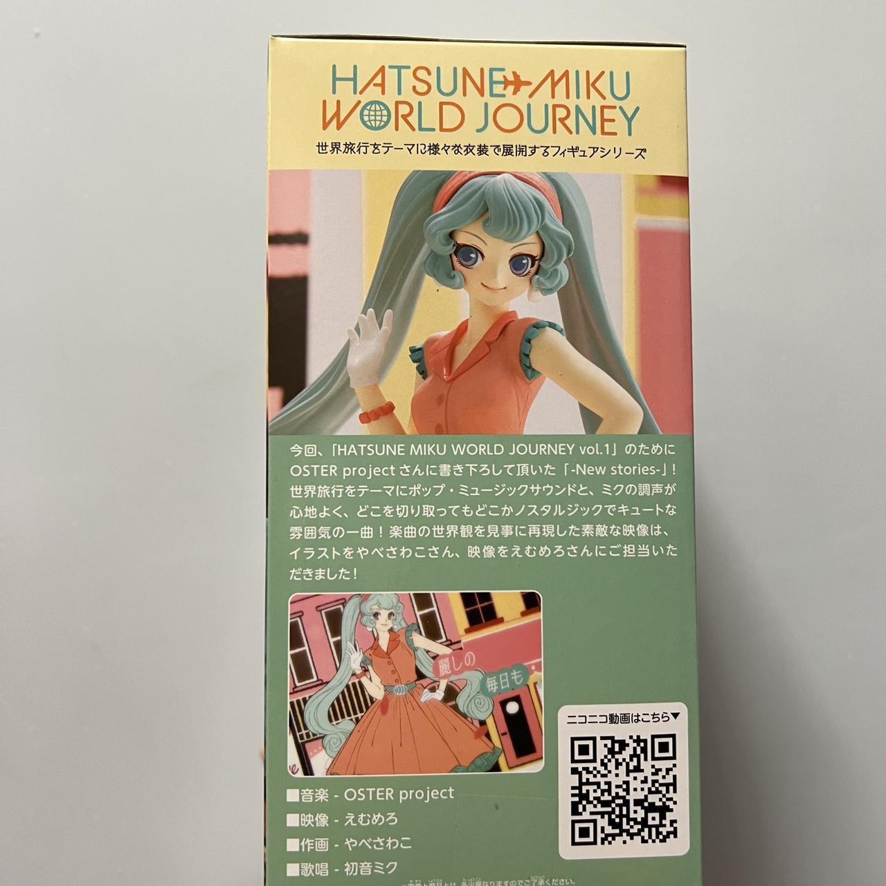 Hatsune Miku World Journey Vol 1. Figure - Sent from... - Depop