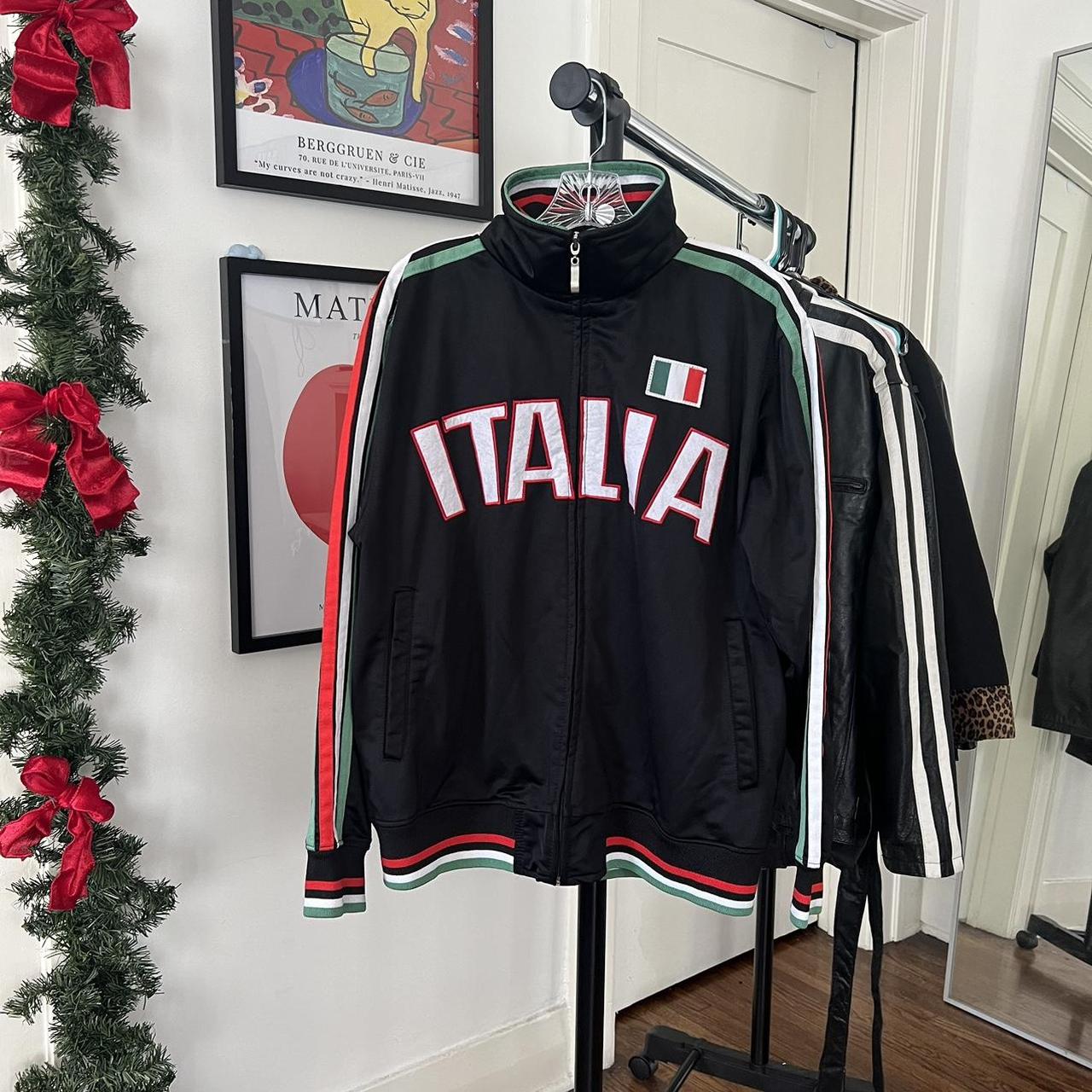 Italy Soccer Jacket Super fashionable italia zip up... - Depop