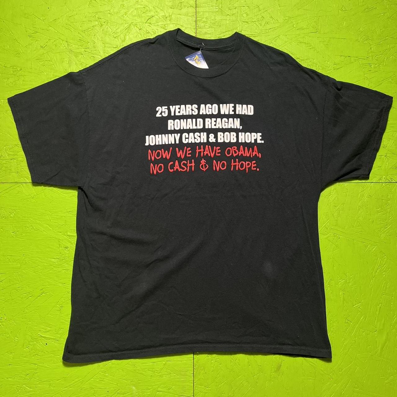 early 2000s comedic political tee🛸 - Depop