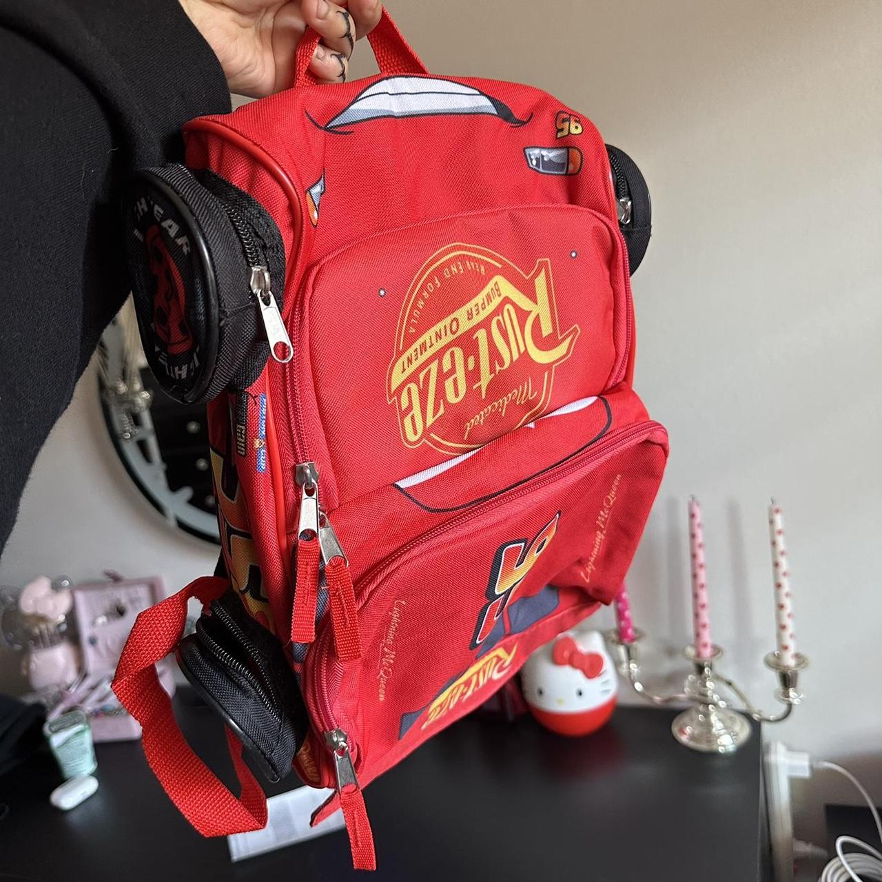 Lightning McQueen backpack #backpack #disney #kachow... - Depop