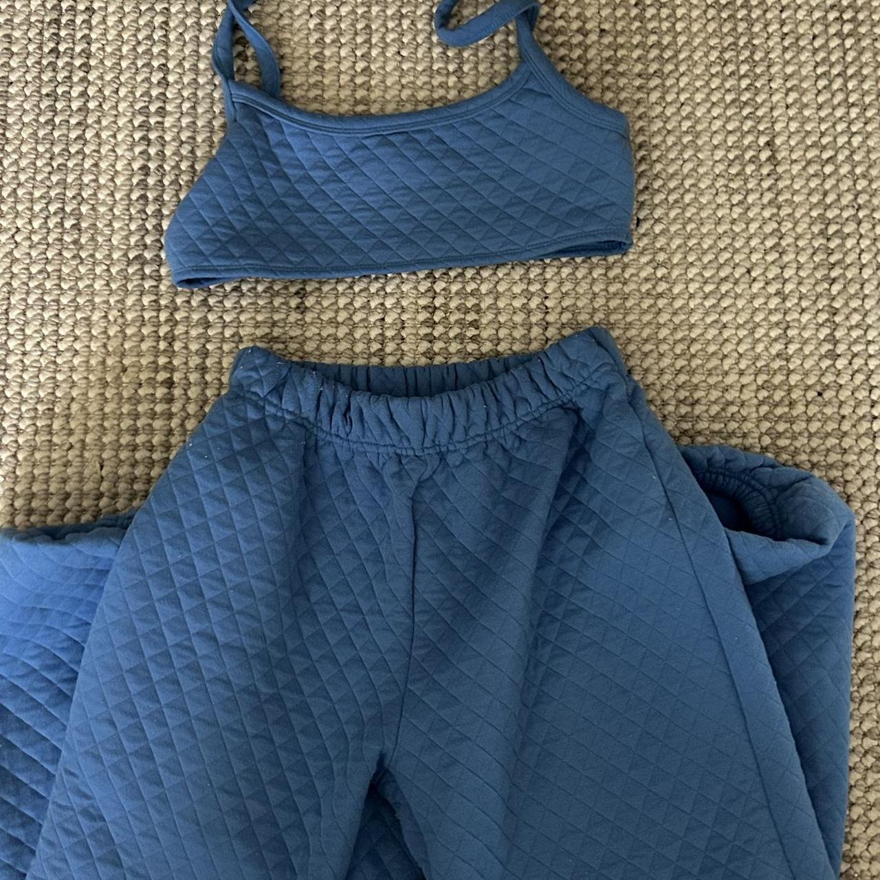 Princess Polly Blue set Super comfy Been Worn but... - Depop