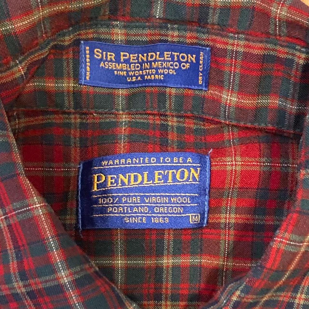 Vintage Pendleton Flannel Sir Pendleton Macdougall... - Depop
