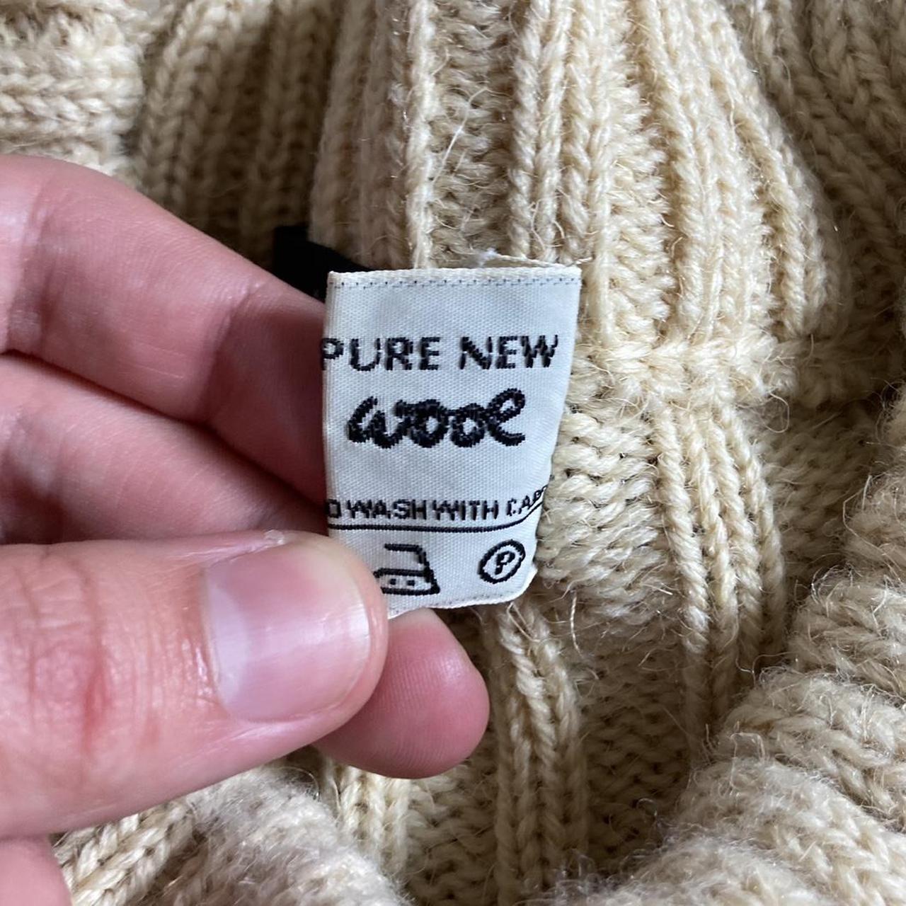 Vintage 70s Welsh Wool Sweater Made in Wales /... - Depop