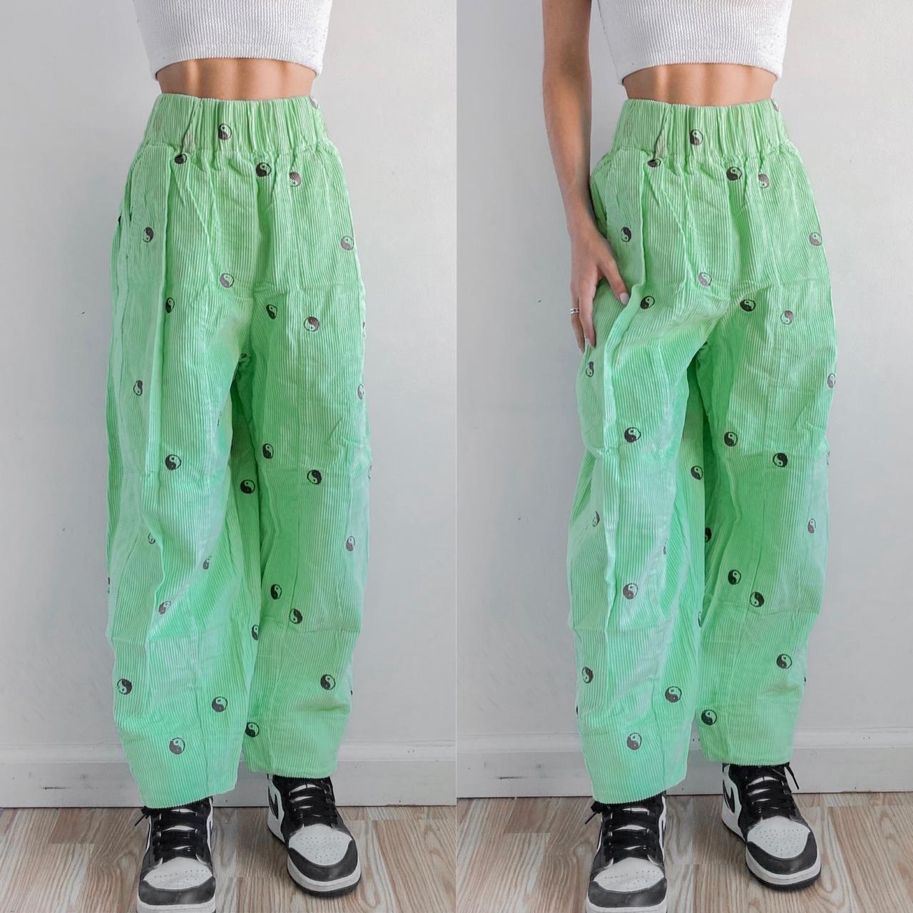 Urban Outfitters Ying Yang Embroidered Corduroy Depop