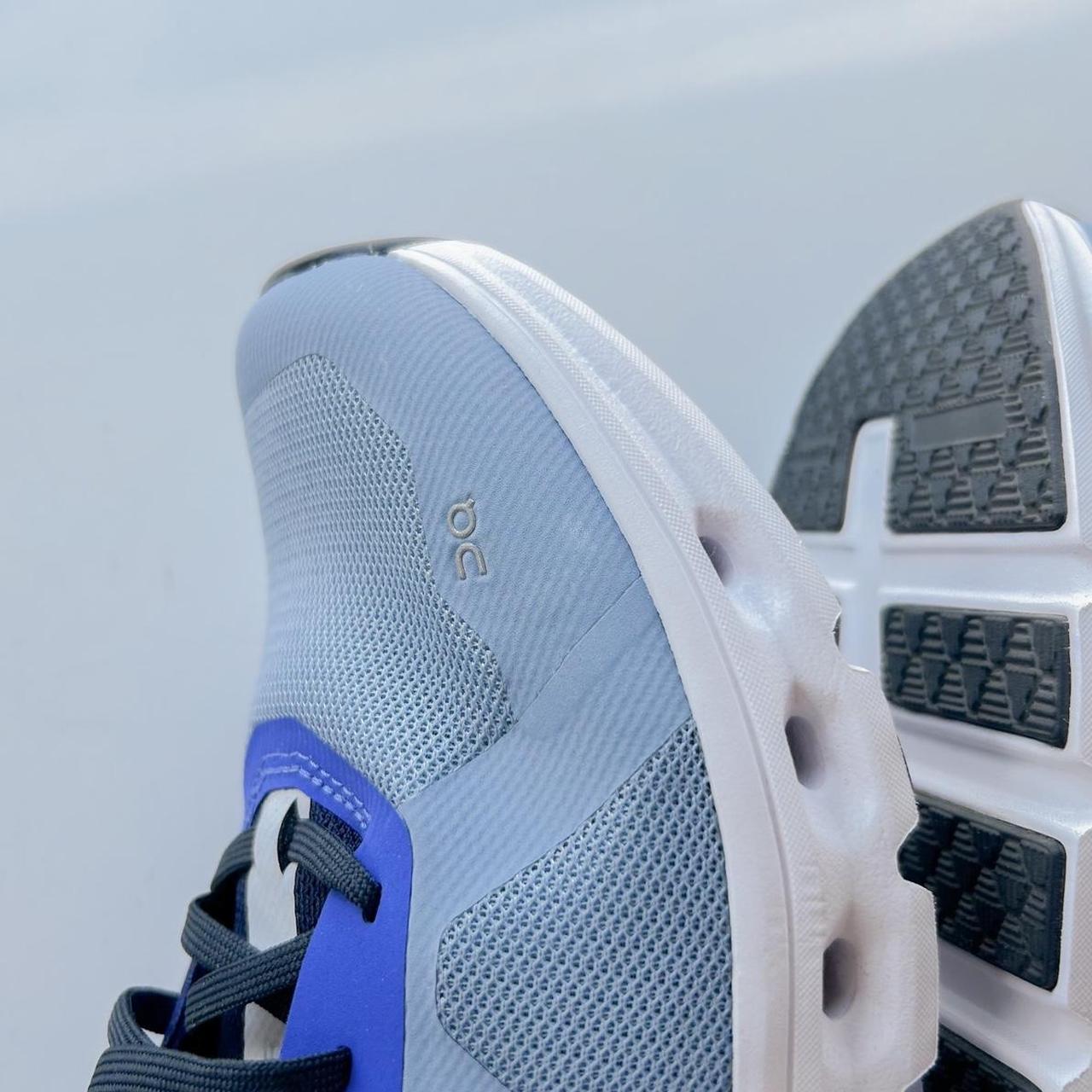 On Cloudrunner Trainer Sneakers in Blue White... | Depop