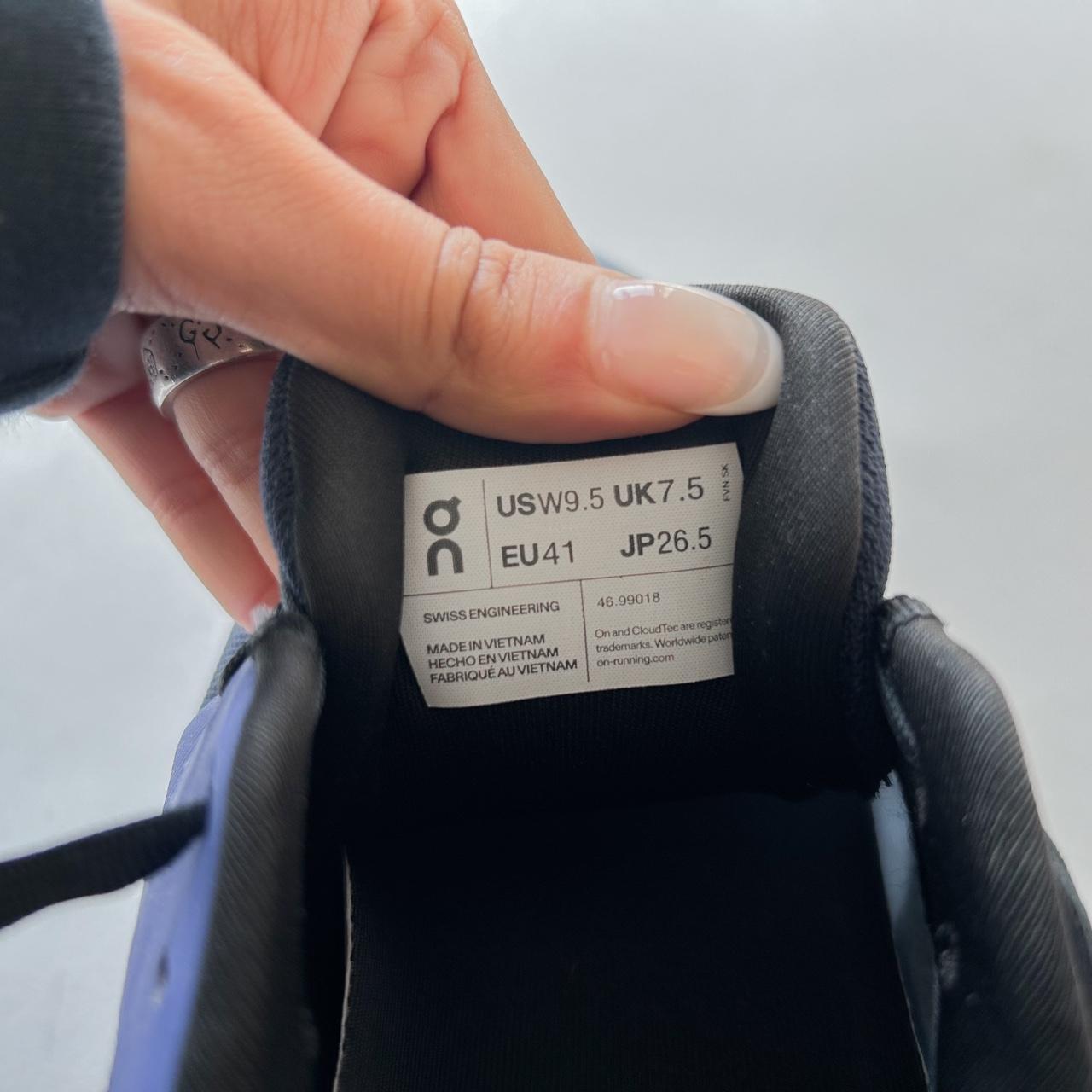 On Cloudrunner Trainer Sneakers in Blue White... | Depop