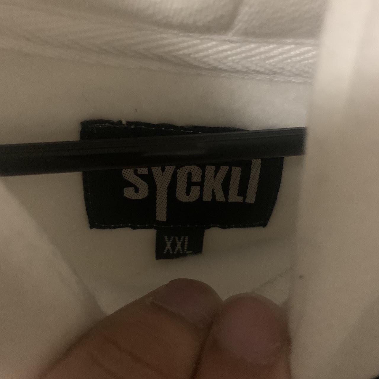 Syckli Faces Hoodie Off-White Color Size... - Depop