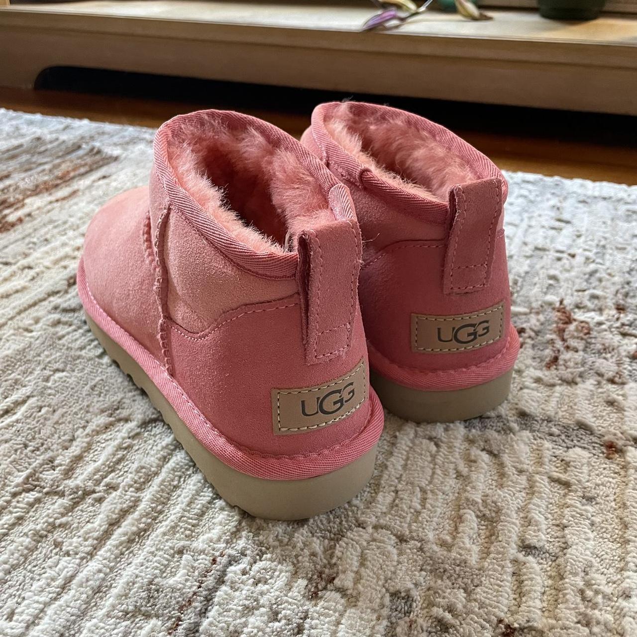 UGG Classic Ultra Mini Boots Pink Blossom New in... - Depop