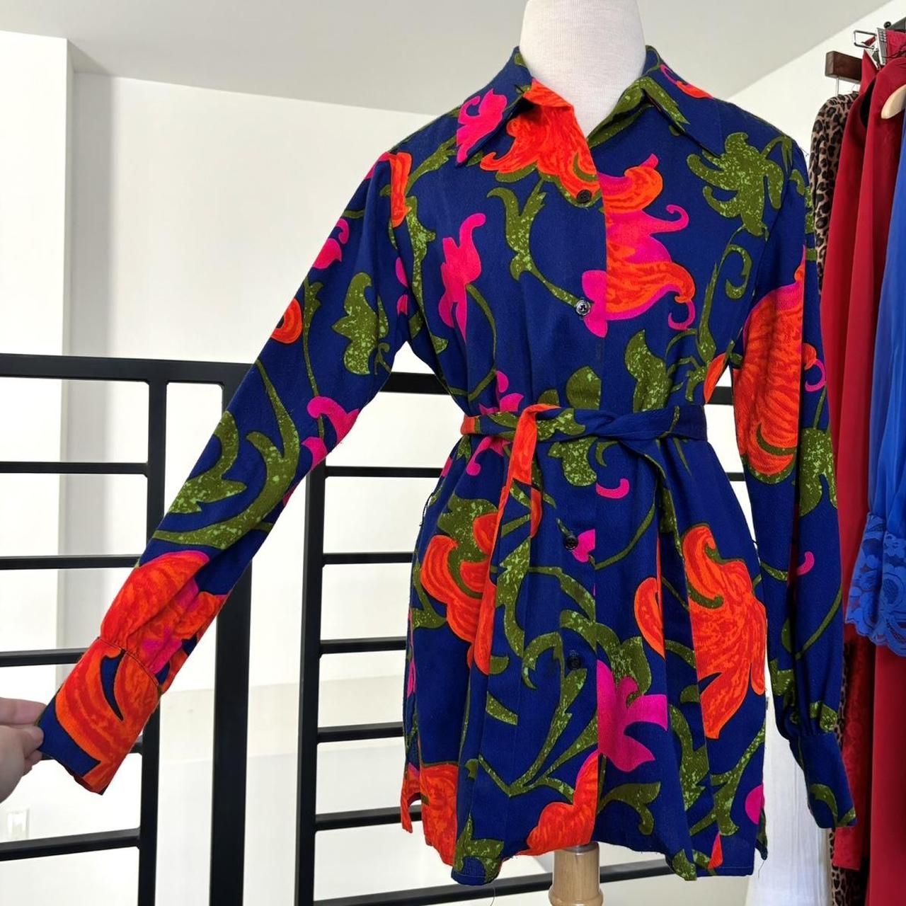 Vintage Flower Power Top 🌸 this top is true 60’s or... | Depop