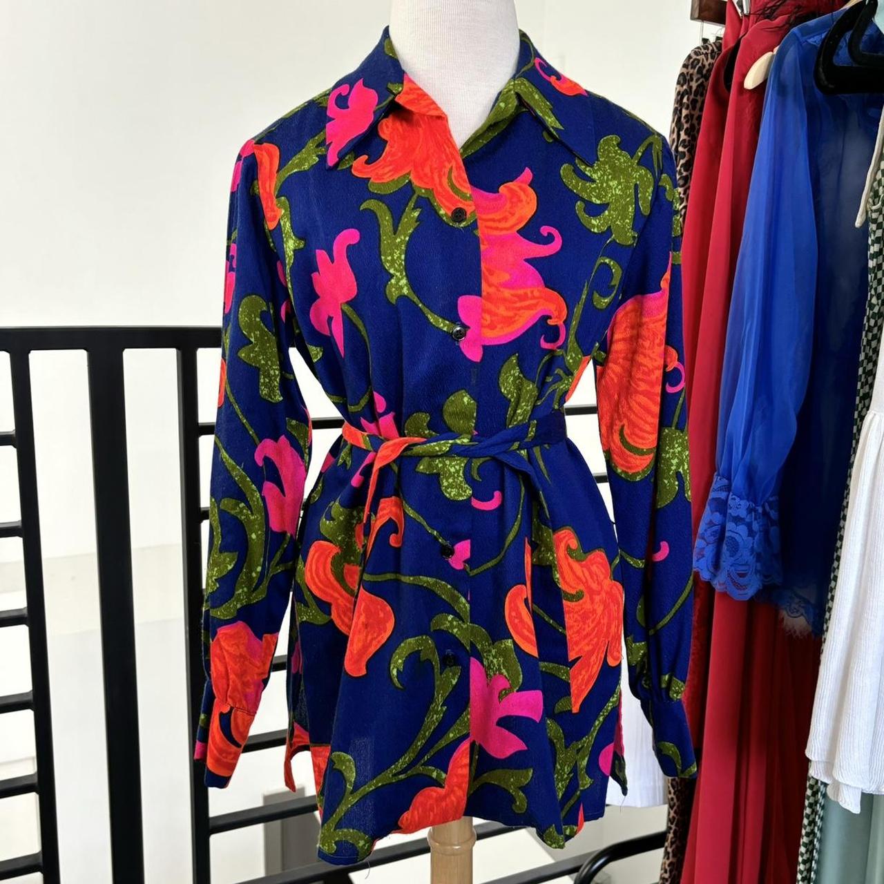 Vintage Flower Power Top 🌸 this top is true 60’s or... | Depop