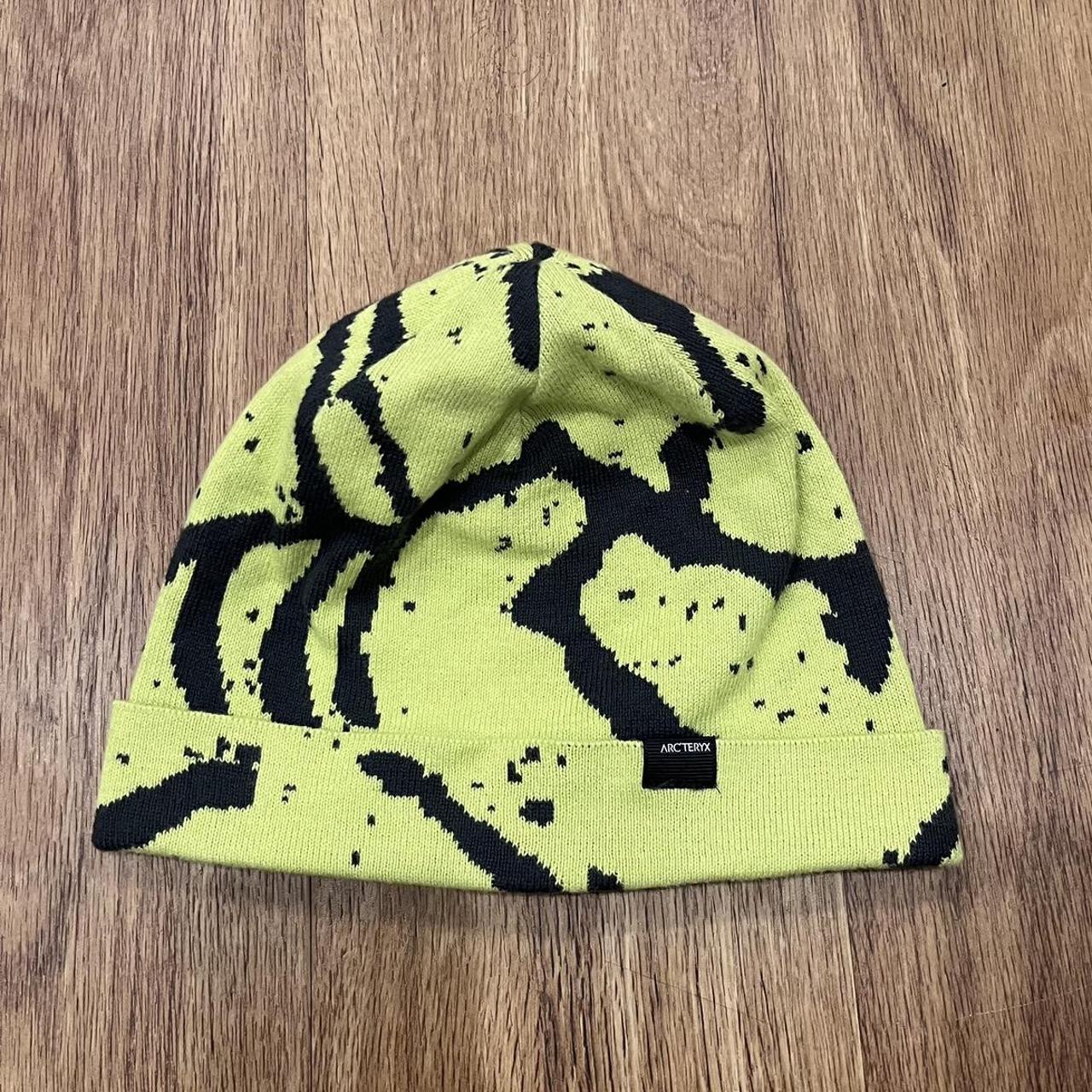 Arc'teryx Orca lightweight grotto toque lime green /... - Depop
