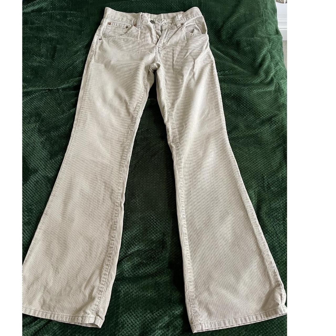 Beige corduroy old label Levi’s 525, W25L32- label... - Depop
