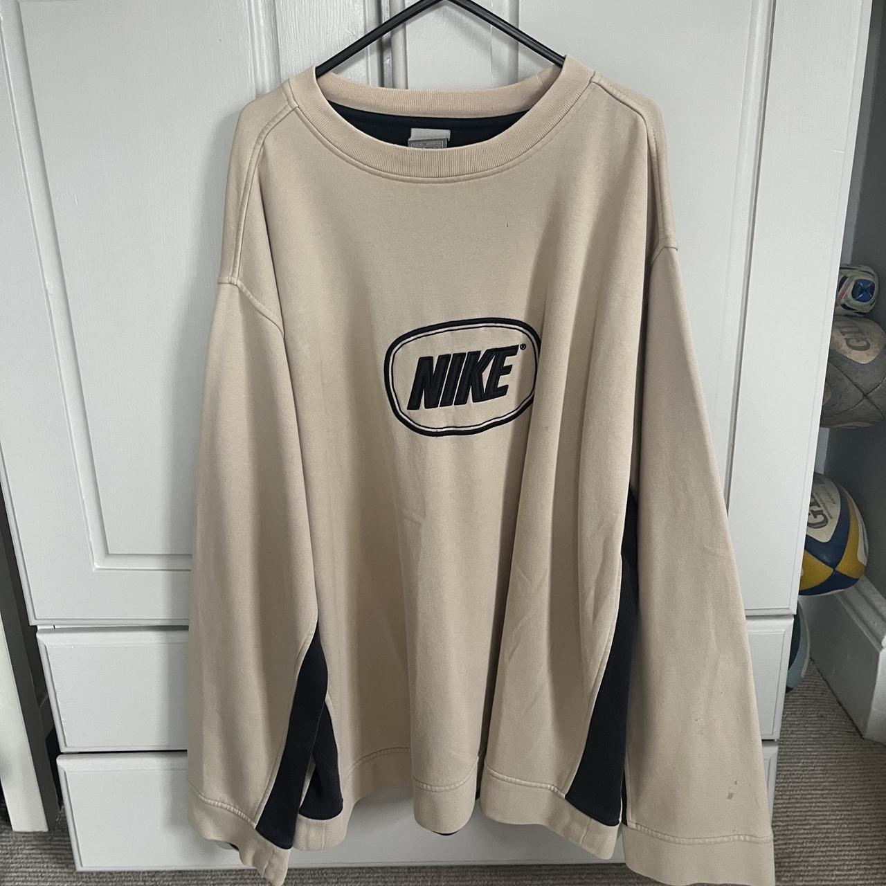 Rare vintage Nike spell out sweatshirt Worn but good... - Depop