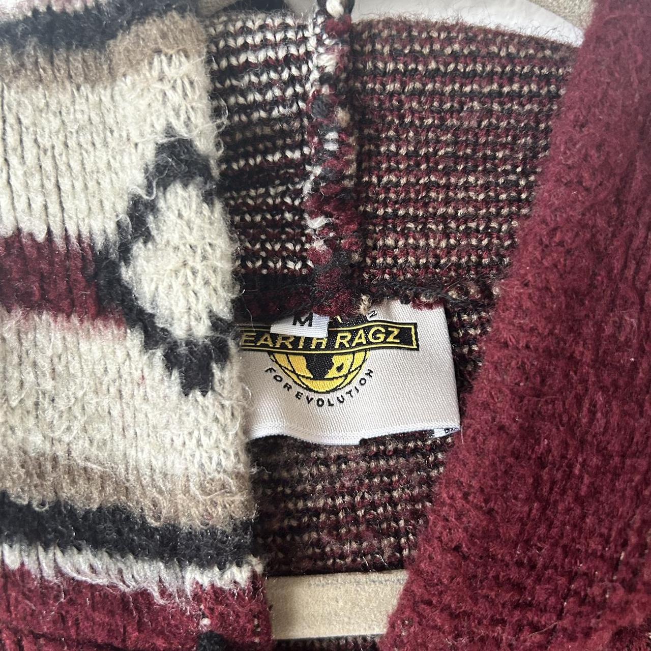 Earth Ragz vintage all over print horses zip up... - Depop