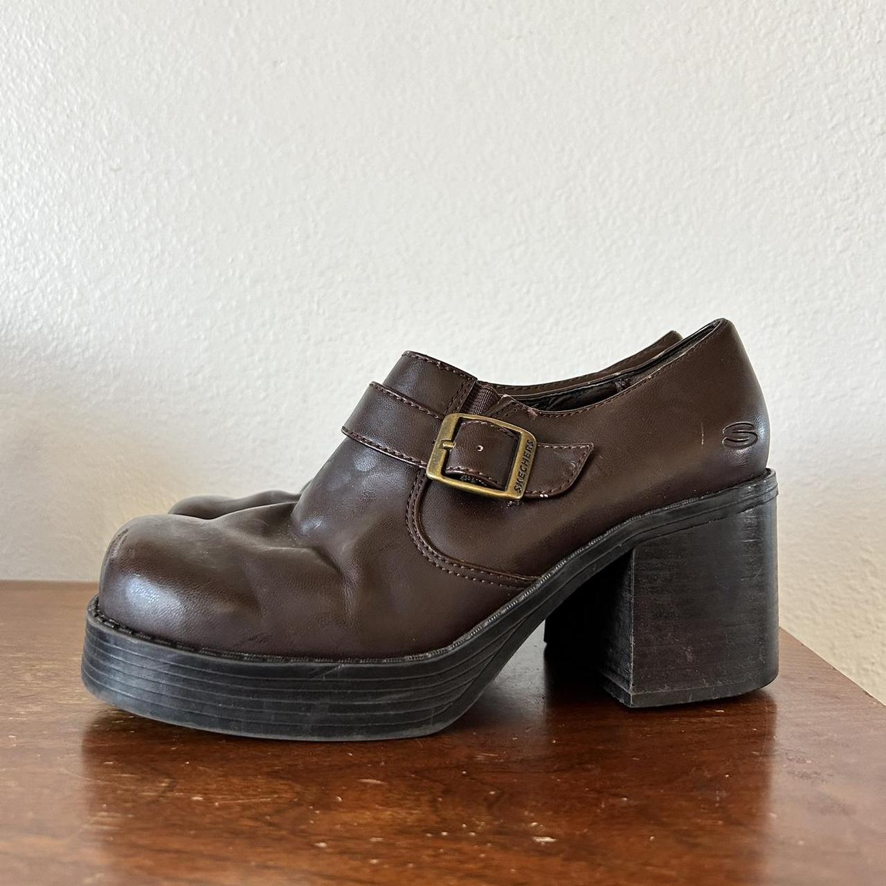 Vintage Skechers 90s y2k chunky platform bratz... - Depop