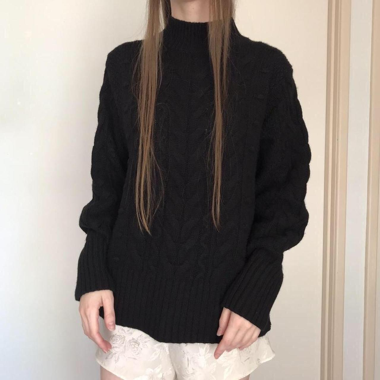 Witchery black high neck wool sweater 🖤 Featuring... - Depop