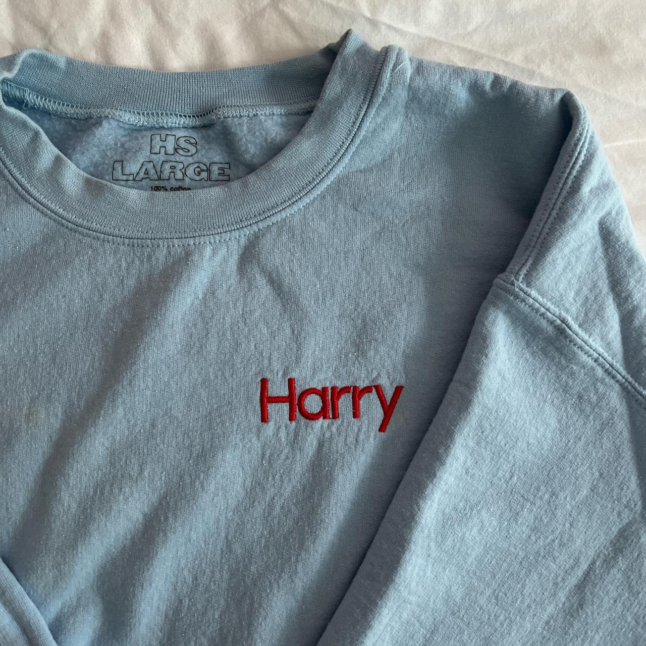 official harry styles merchandise HS1 blue... - Depop