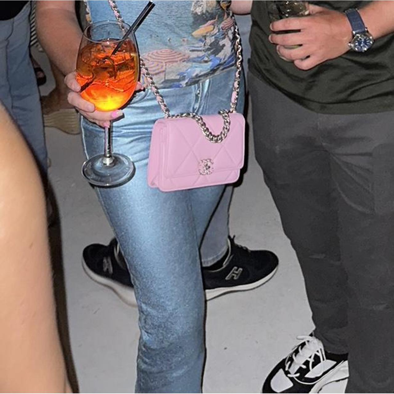 These asos metallic blue jeans Only selling as... - Depop